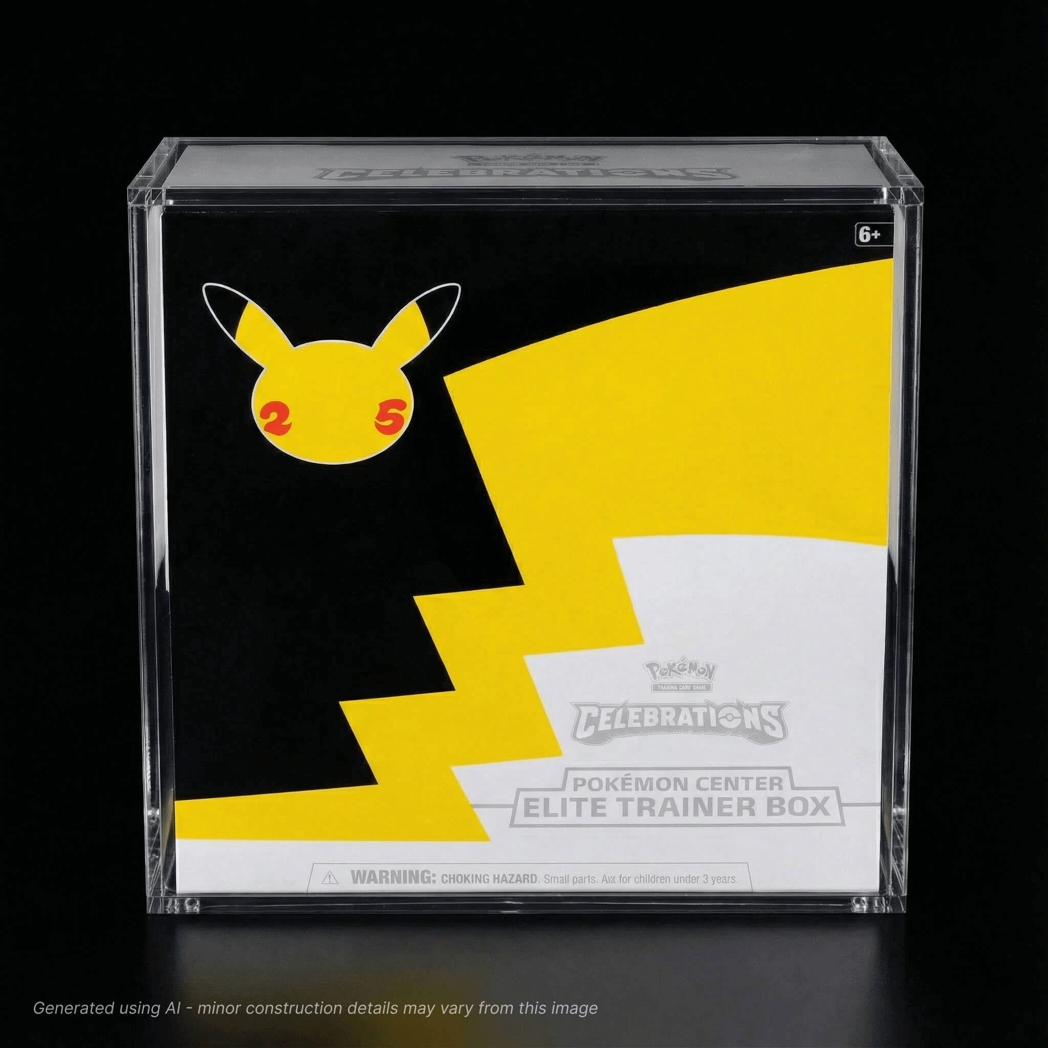 Pokémon Celebrations PC ETB Acrylic Case | Crystal Clear Display – Acrylix